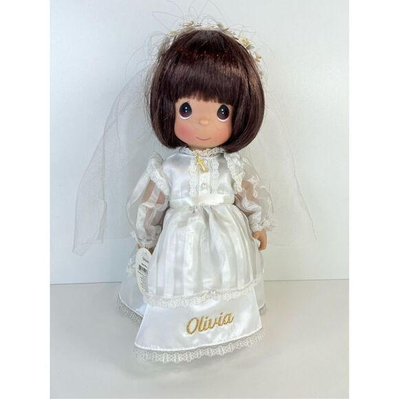 Precious Moments | Toys | Precious Moments First Communion Dollbrunette ...